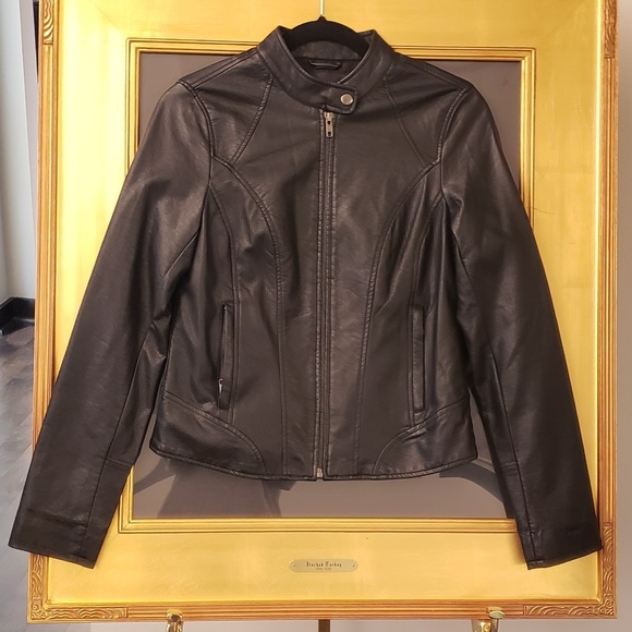 The Limited | Jackets & Coats | The Limited Fitted Leather Jacket ...